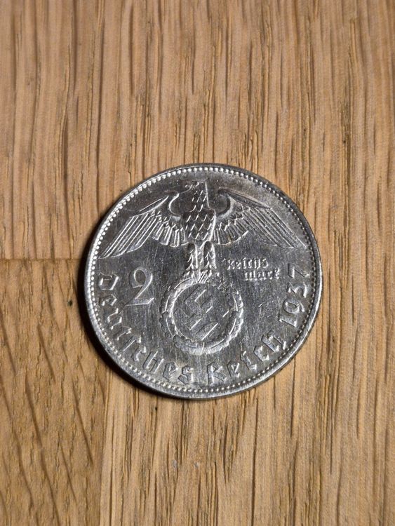 2 Reichsmark 1937 D Deutsches Reich Münze - ab Fr. 1.--! | Kaufen auf Ricardo