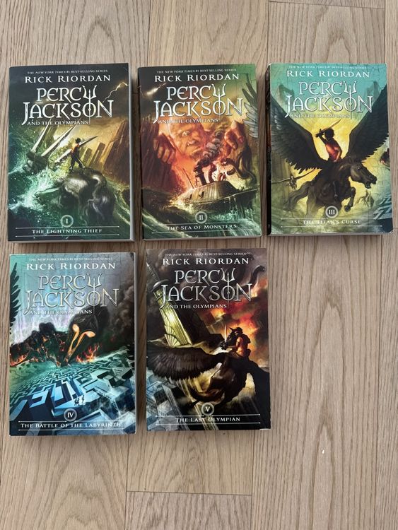 Percy Jackson Book Set English (Neu (gemäss Beschreibung)) in Zürich ...