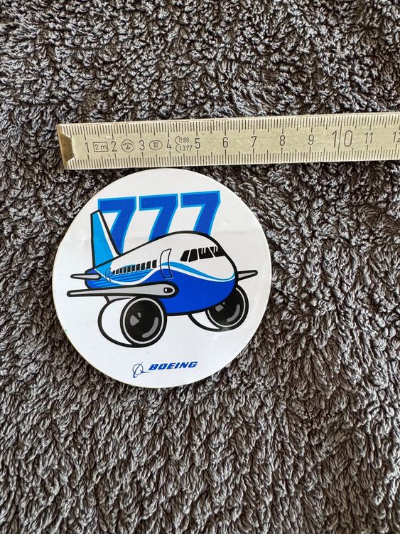Boeing 777 Flugzeug Sticker Fanartikel (Neu (gemäss Beschreibung)) in ...