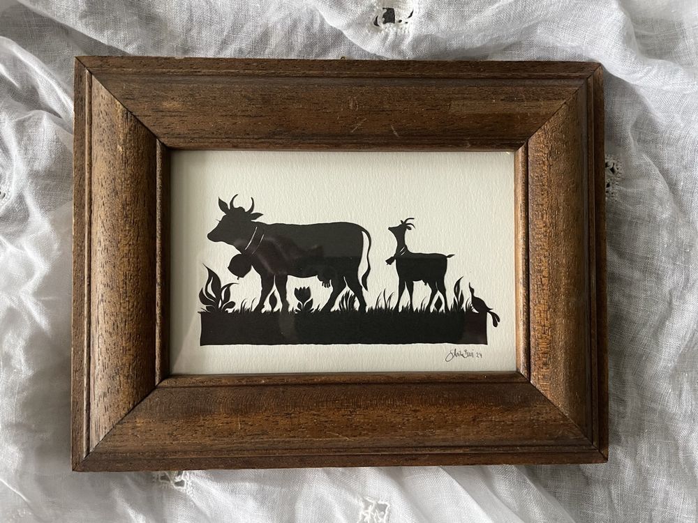 Scherenschnitt (Neu (gemäss Beschreibung)) in Konolfingen für CHF 55 – mit Lieferung auf Ricardo ...