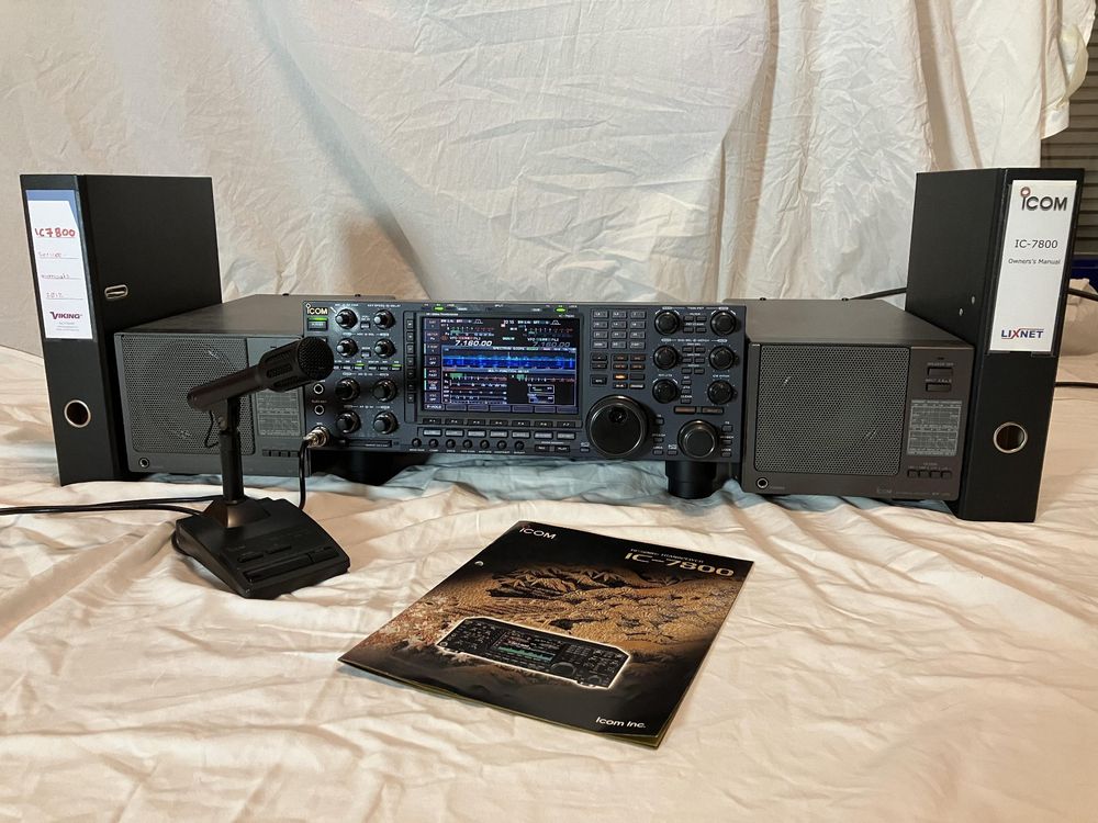 ICOM-7800 mit viel Zubehör Top Funkstation (Gebraucht) in für CHF 2655 ...