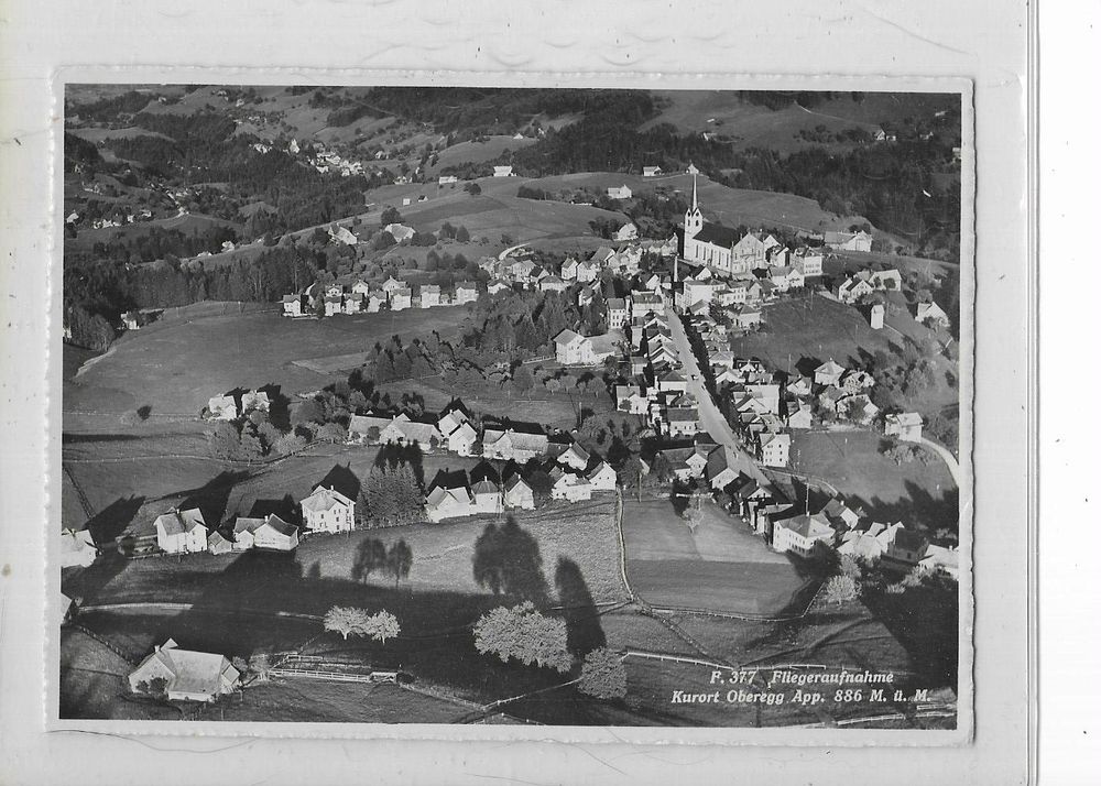 AI Oberegg 1942 Fliegeraufnahme (Gebraucht) in Schocherswil für CHF 7 ...