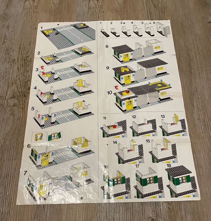 Vintage / Antik / Rarität Lego 381 Polizei Hauptquartier (Gebraucht) in ...