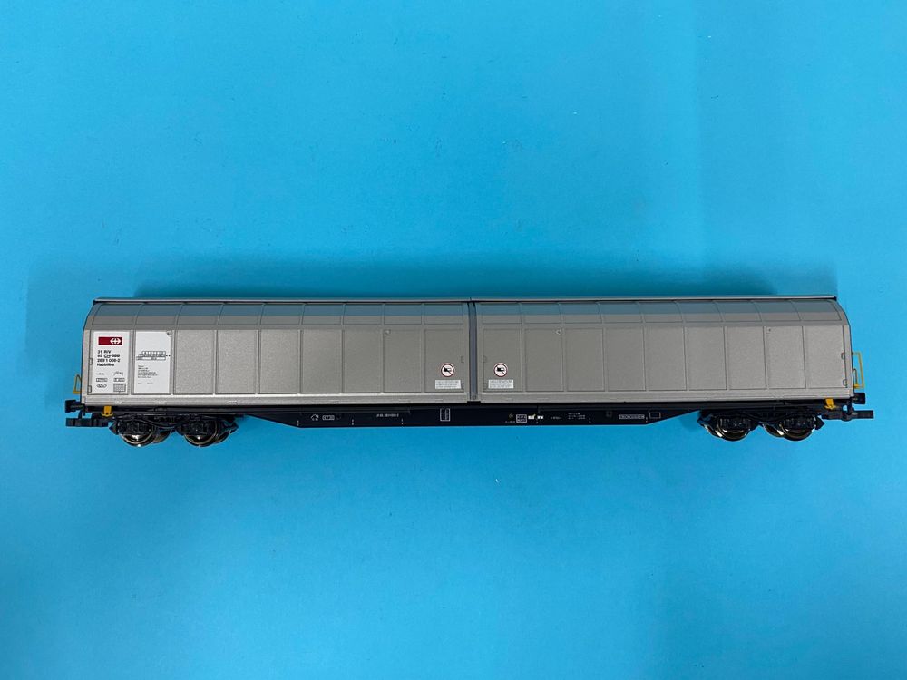DC Roco SBB Habbiillns Schiebewandwagen Cargo Domino, 66309 (Gebraucht ...