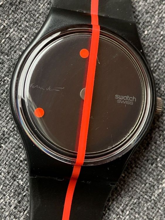 Swatch swiss art redline (Gebraucht) in Dittingen für CHF 31 – mit ...