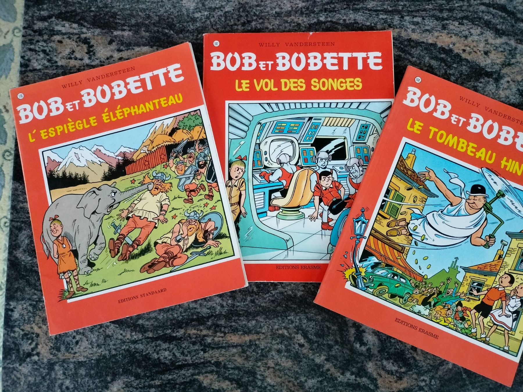 Bob et Bobette lot de 3 BDs 71 - 186 - 89 (D'occasion) à Cortaillod ...