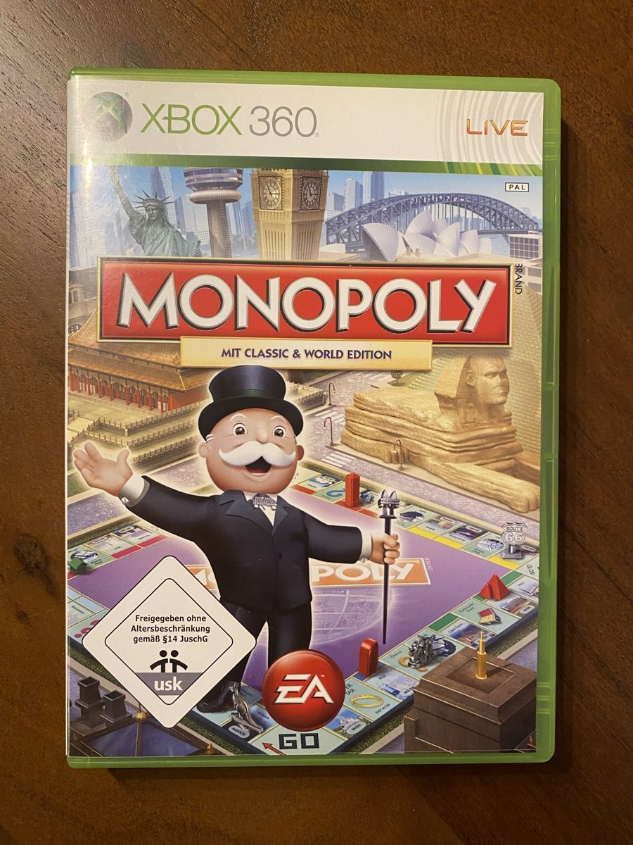Monopoly für Xbox 360 (Gebraucht) in Thunstetten für CHF 8.9 – mit ...