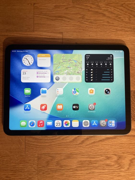 iPad 10. Generation, 256GB, wie neu, Top Zustand! (Neu (gemäss ...