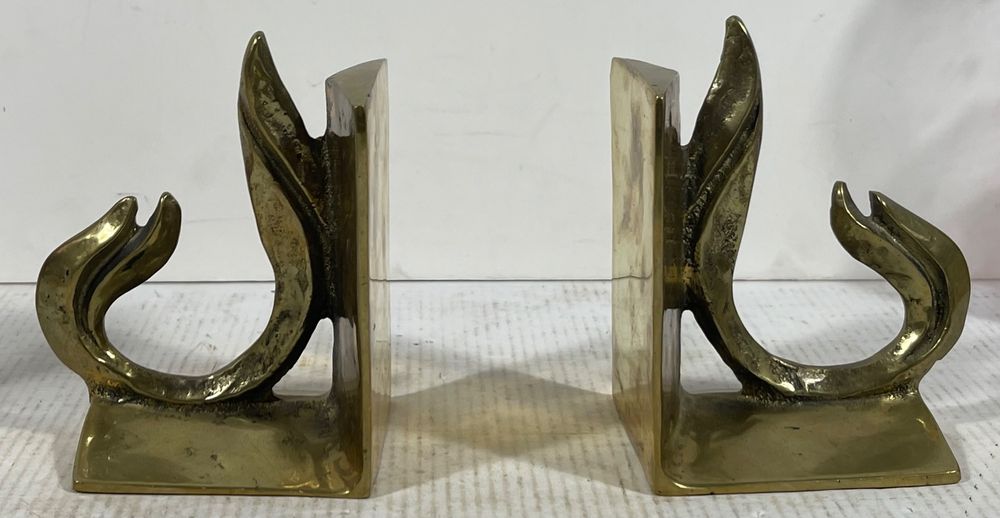 Paar Vintage Designer Buchhalter aus Bronze (Gebraucht) in Root für CHF ...
