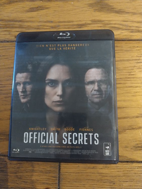 Official secrets (Keira Knightley) blu-ray (D'occasion) à Troinex pour ...