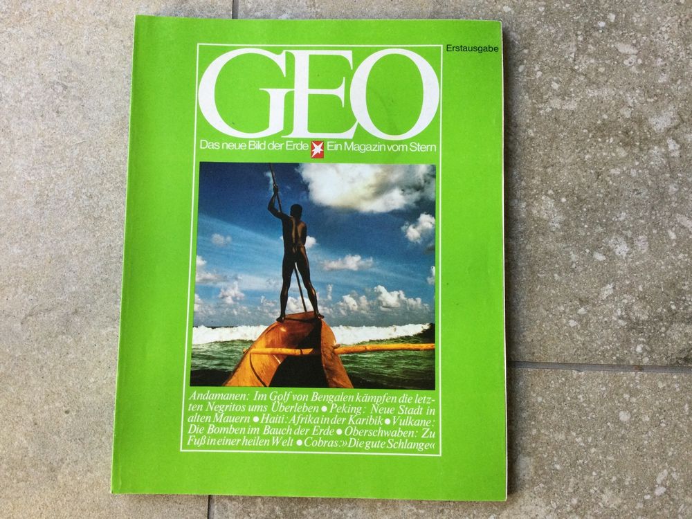 GEO Magazin, erste Ausgabe von 1976 | Kaufen auf Ricardo