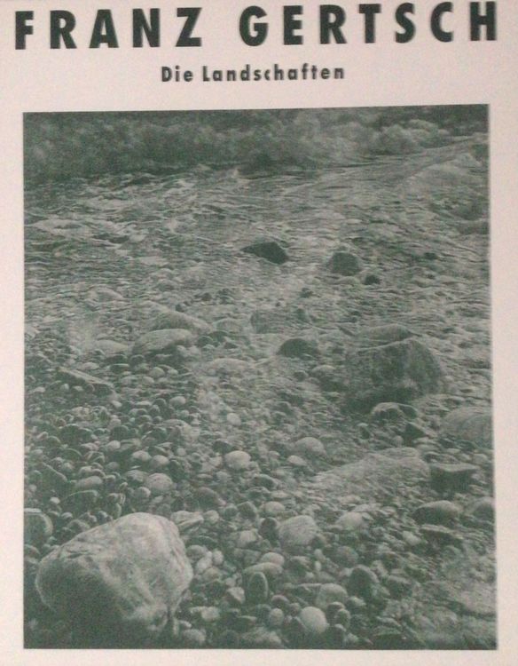 Gertsch, Franz - Ausstellunsplakat, sehr detallierter Druck (Gebraucht) in Herrliberg für CHF 40 ...