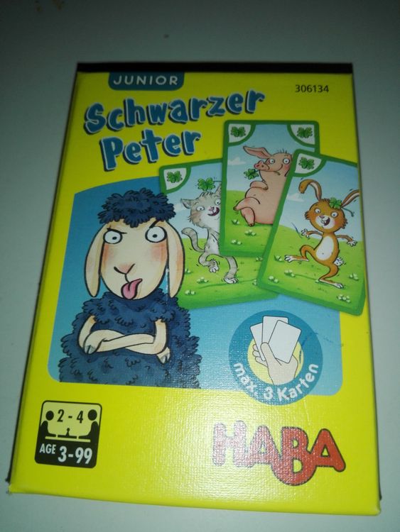 Schwarzer Peter - Junior (Gebraucht) in für CHF 5 – mit Lieferung auf Ricardo kaufen