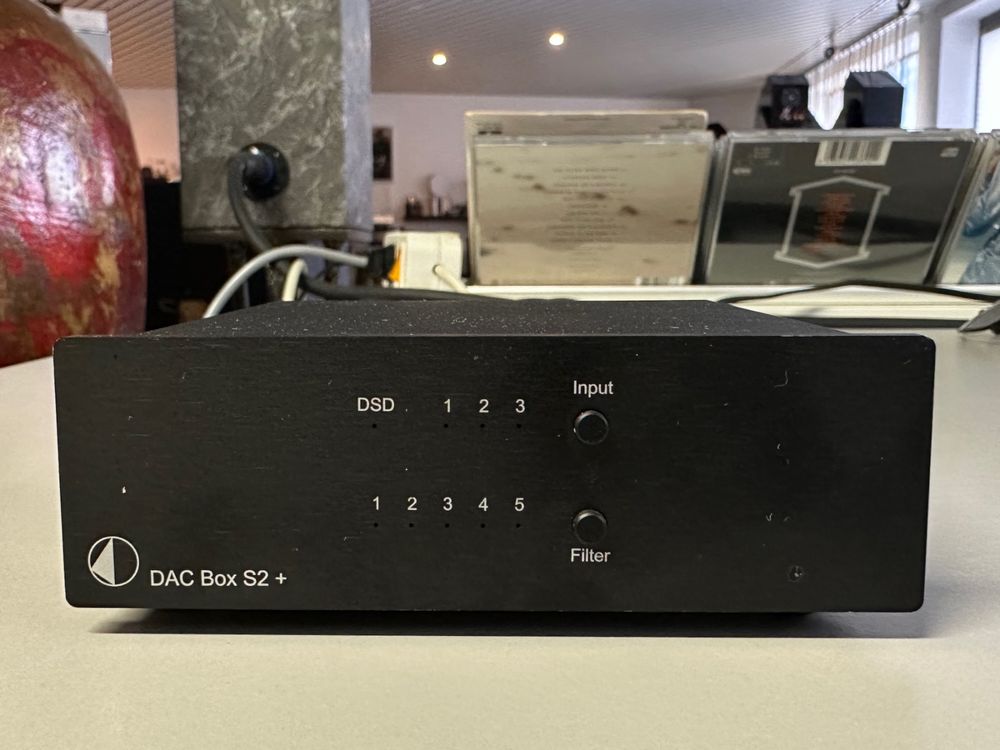 Pro-Ject DAC Box S2+ Audiophiler Kompaktwandler DSD256 (Gebraucht) in ...