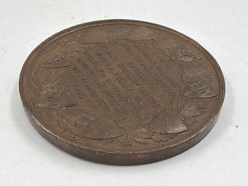 Alte Schweizer Medaille, 1853, Kanton Bern, Top Zustand! (58 (Gebraucht ...