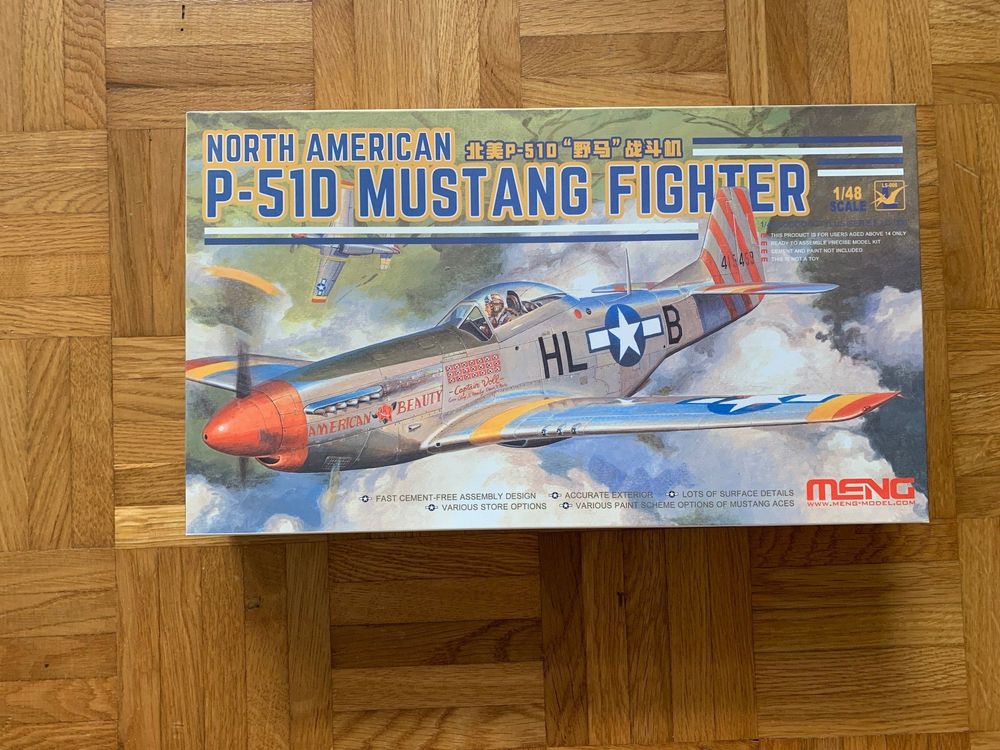 Meng Model P-51D Mustang Fighter LS-006 | Kaufen auf Ricardo
