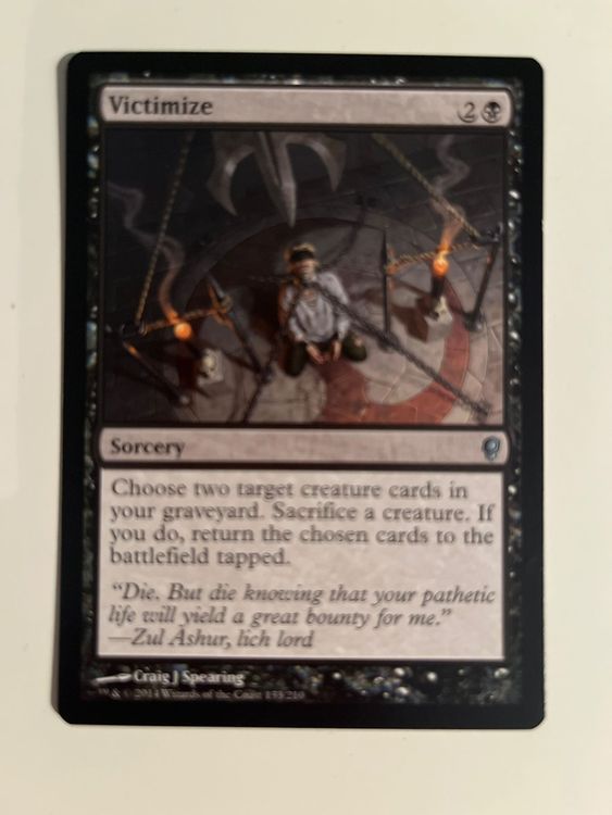 1 x Victimize - Magic: The Gathering - MtG (Gebraucht) in Kriens für ...