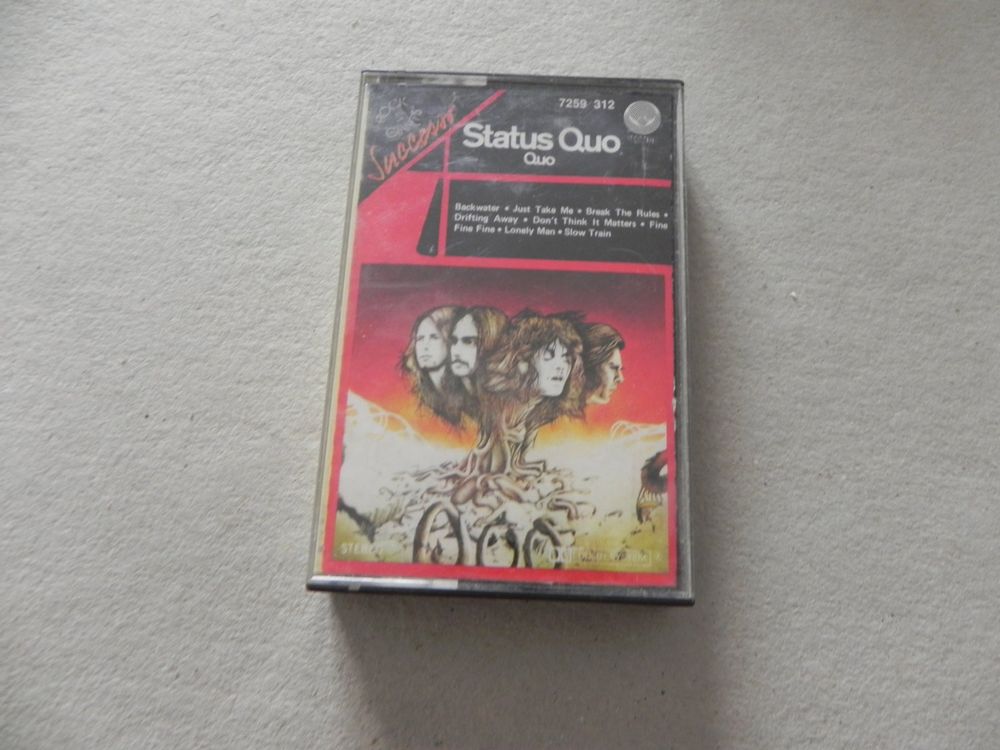 MC engl. Rock Hardrock Band Status Quo 1974 Quo (Neu und ...
