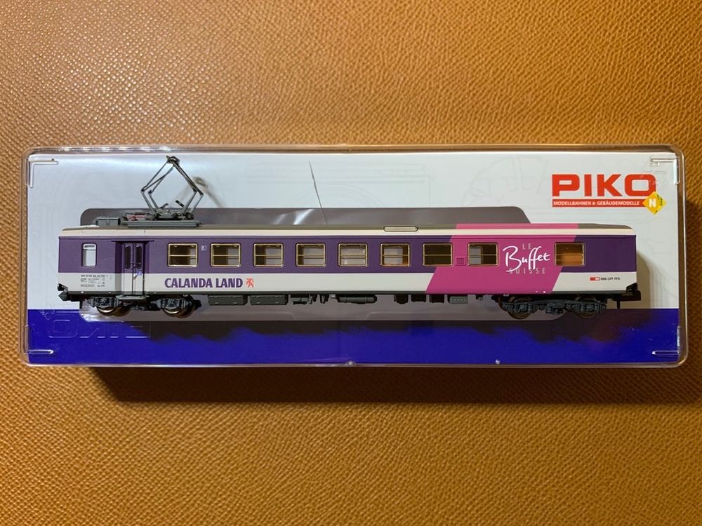 Piko N 94382 WR EW II CALANDA LAND Speisewagen SBB DC Analog (Neu und ...