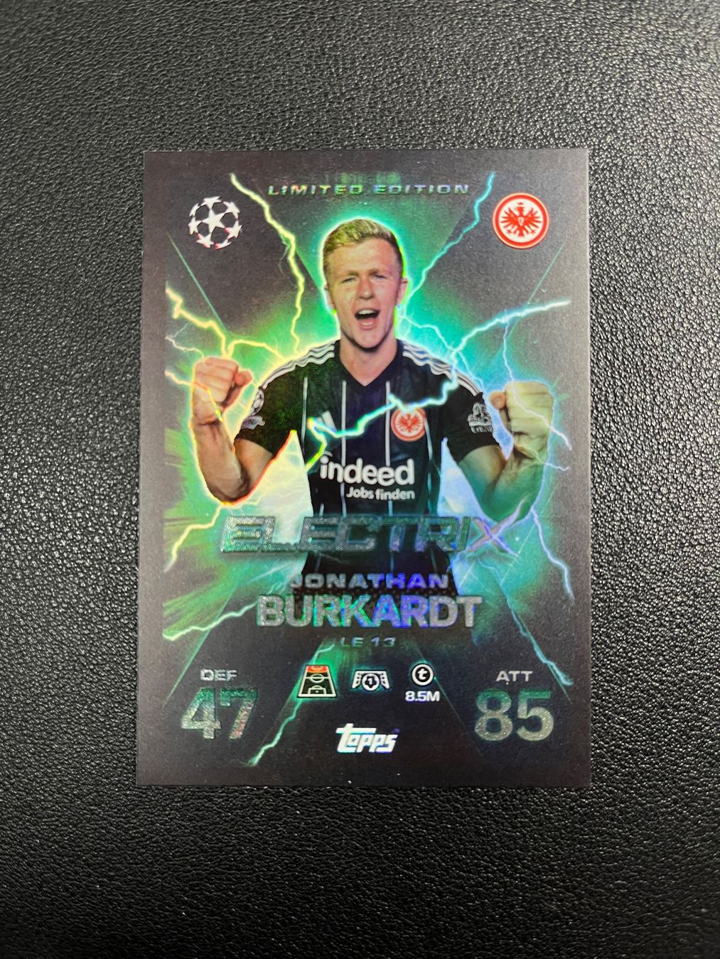 Topps Match Attax 2025/26 Jonathan Burkardt Limited Edition (Neu ...