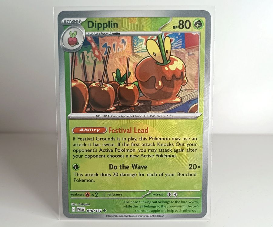Dipplin 010/131 Pokeball Pokemon Prismatic Evolutions | Kaufen auf Ricardo