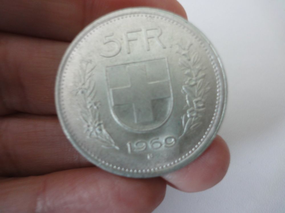 5 Franken Münze 1969 | Kaufen auf Ricardo