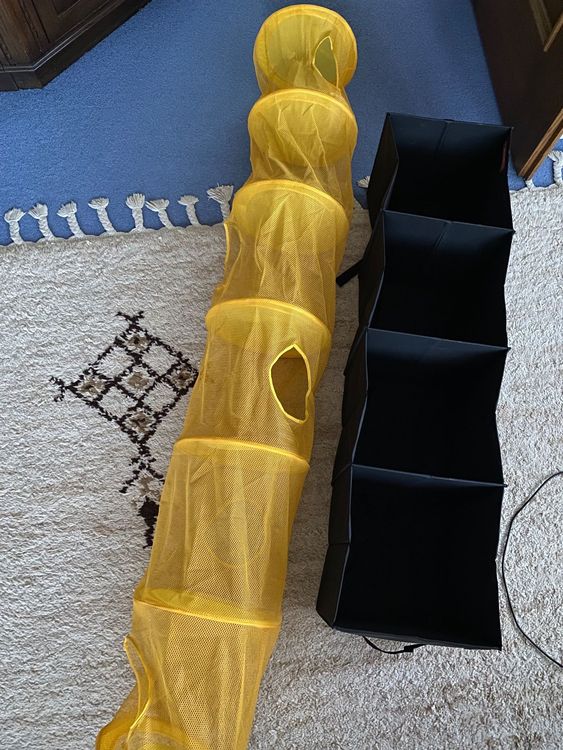 Aufbewahrung Hängenetz und stabile Box mit Fächern | Kaufen auf Ricardo