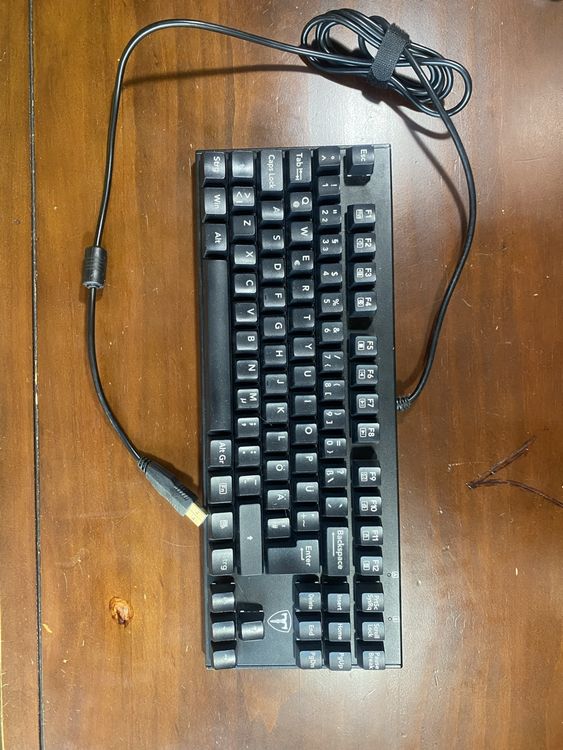 Keyboard cherry switch blue T-DAGGER | Kaufen auf Ricardo