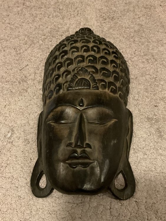 Wooden buddha mask (Gebraucht) in Genève für CHF 5 – mit Lieferung auf ...