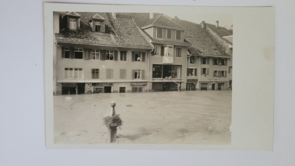 Ansichtskarte Balsthal Hochwasser 1926 (Gebraucht) in nunningen für CHF 45 – mit Lieferung auf ...