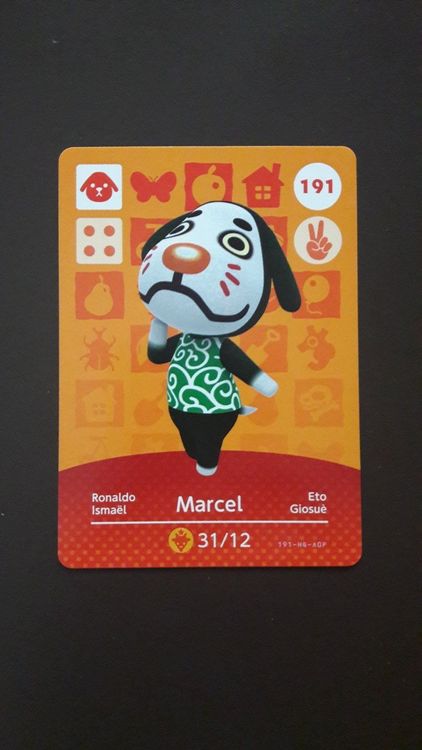 ACNL/NH Amiibo Karte - Nr. 191 Ronaldo (Gebraucht) in Nänikon für CHF 3 ...