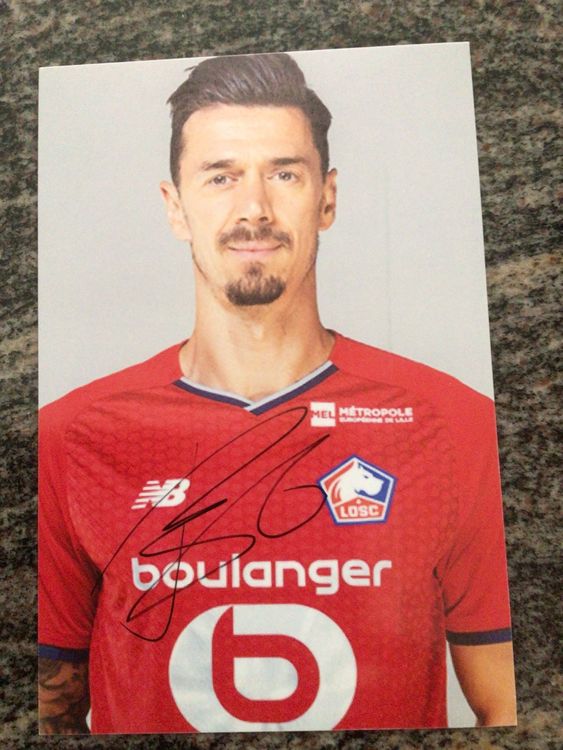 Jose Fonte Original Autogramm auf Foto LOSC wie Neu (Gebraucht) in Naters für CHF 8 – mit ...