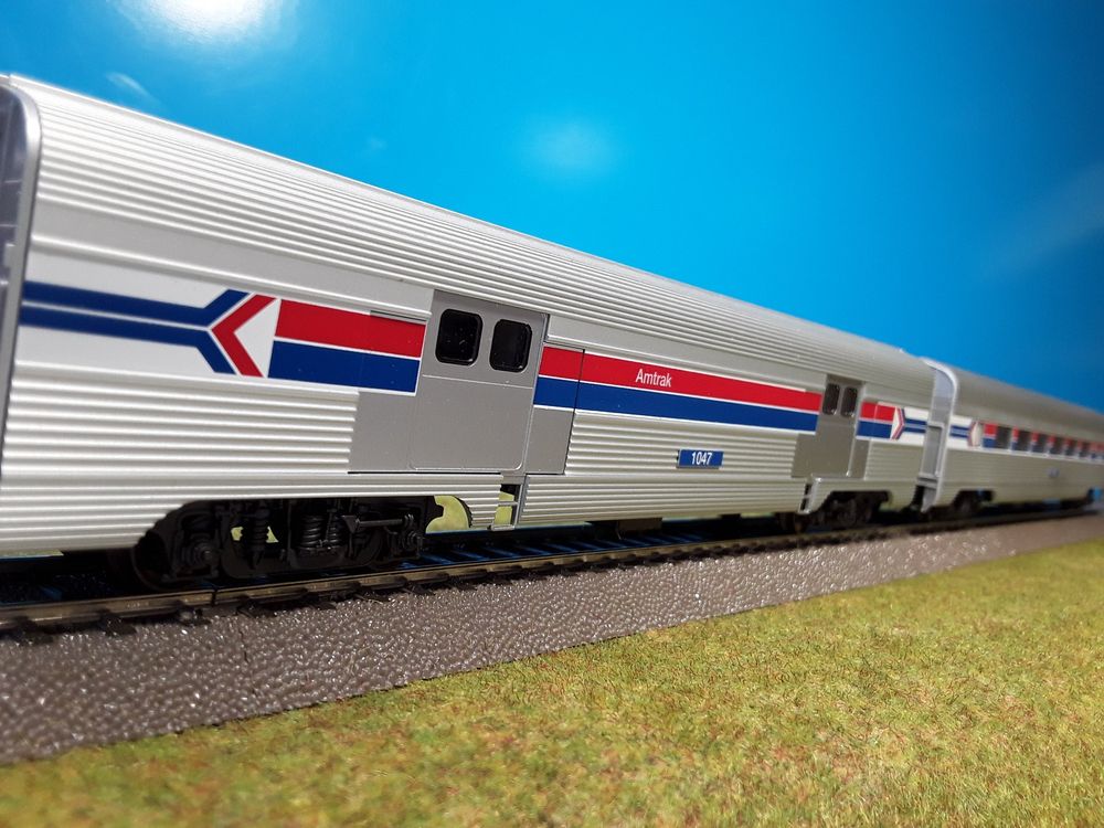 Trix 21263 _ 6 teiliges __ Streamliner Set AMTRAK _ Spur H0 (Neu ...