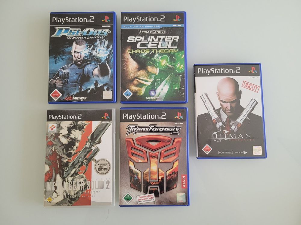 5x Playstation 2 Games (PAL) | Kaufen auf Ricardo
