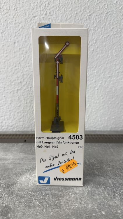 Form-Hauptsignal Viessmann 4503, H0, neuwertig (Gebraucht) in Schlieren ...