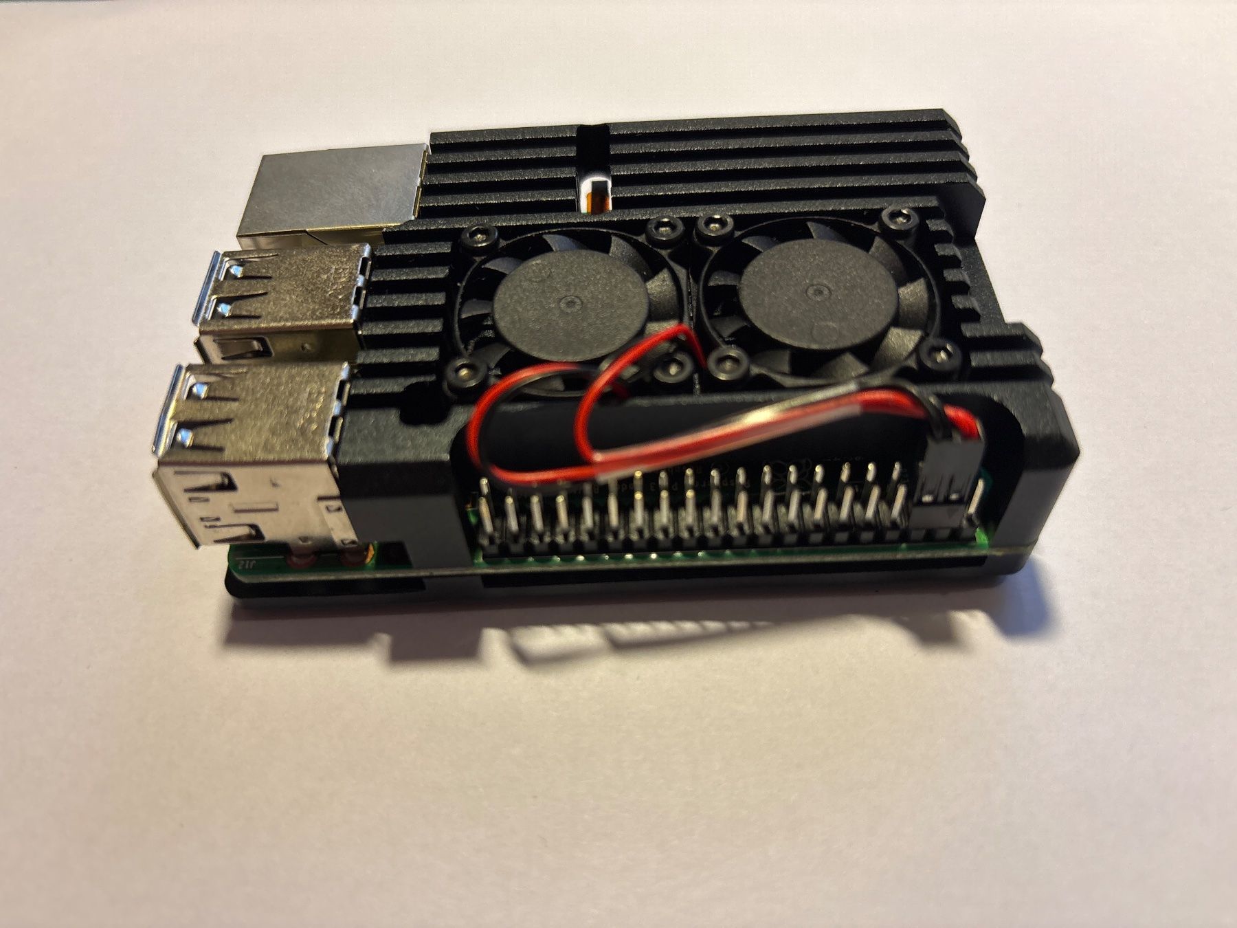 Raspberry PI 3 V1.2 mit Kühlkörper und Lüfter (Gebraucht) in Flaach für ...