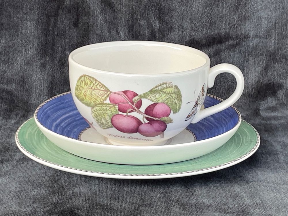 Wedgwood Set "Sarah's Garden", grosse Tasse und 2 Teller | Kaufen auf ...