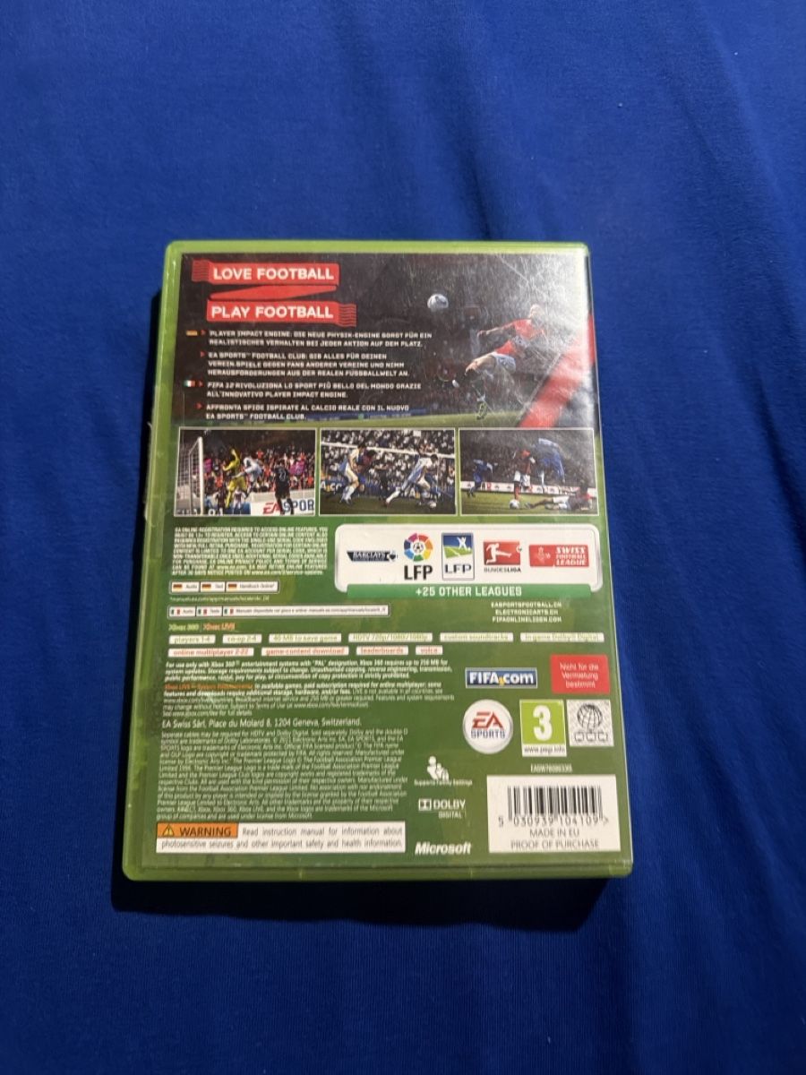 FIFA 12 - Xbox 360 - Top Zustand - Fussball Game! (Gebraucht) in ...