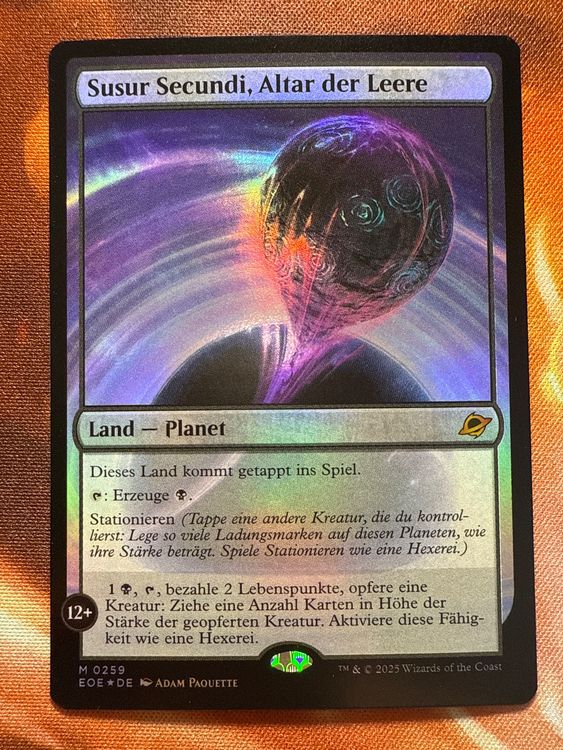 Susur Secundi, Altar der Leere FOIL 0259 Edge of Eternities (Neu ...