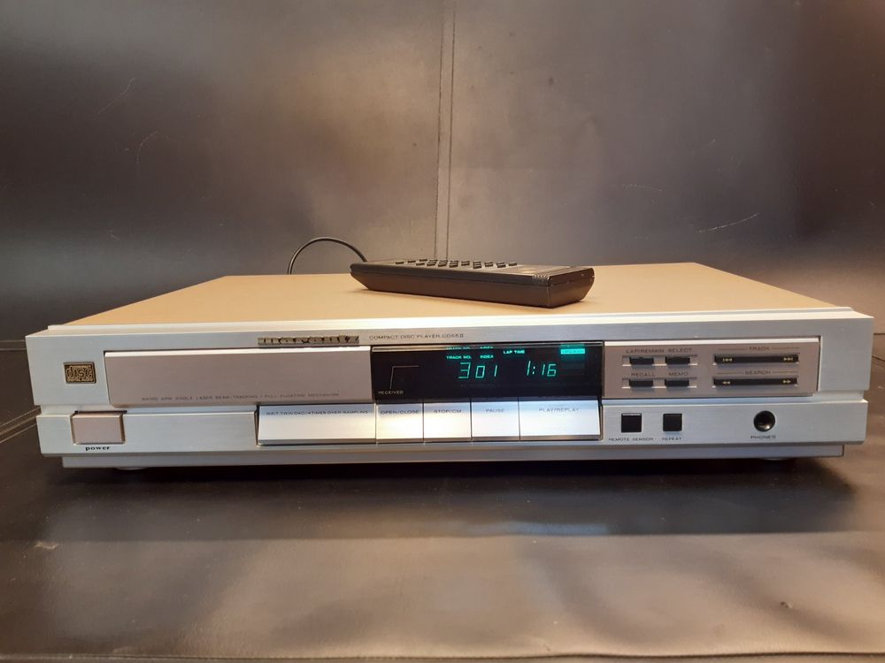 Marantz Compact Disk Player CD 65 II mit Remote Control 1989 | Kaufen ...