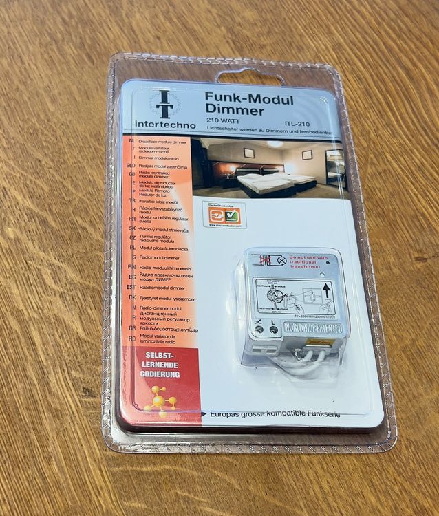 InterTechno Funk-Modul Dimmer ITL-210 | Kaufen auf Ricardo