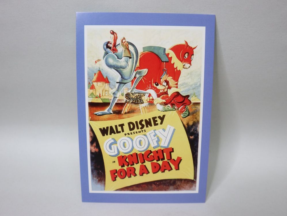AK Disney Goofy Knight For A Day Ansichtskarte | Kaufen auf Ricardo