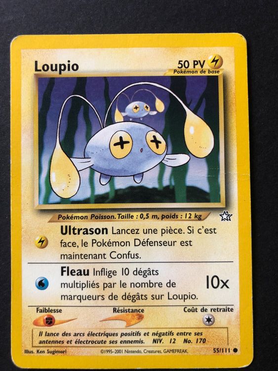 Neo Genesis FR Loupio 55/111 Rare Wizards Pokemon Vintage | Kaufen auf ...