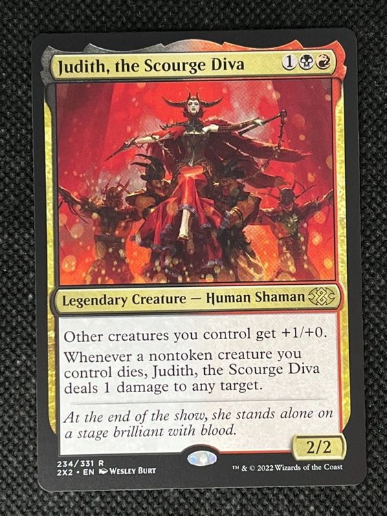 MTG Double Masters 2022 // Judith, the Scourge Diva | Kaufen auf Ricardo