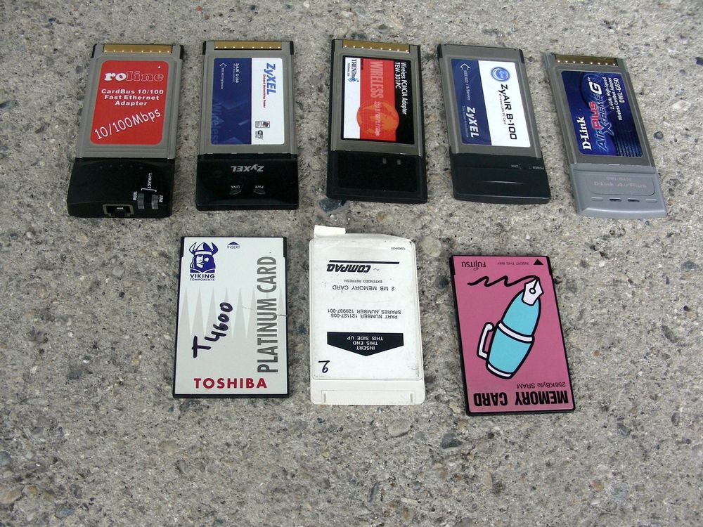 Pcmcia Cards : Wifi - Ethernet - Memory | Kaufen auf Ricardo