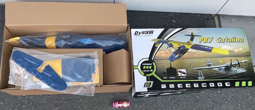 Dynam PBY Catalina V2 Blue Twin Engine RC Seaplane (Gebraucht) in Root ...