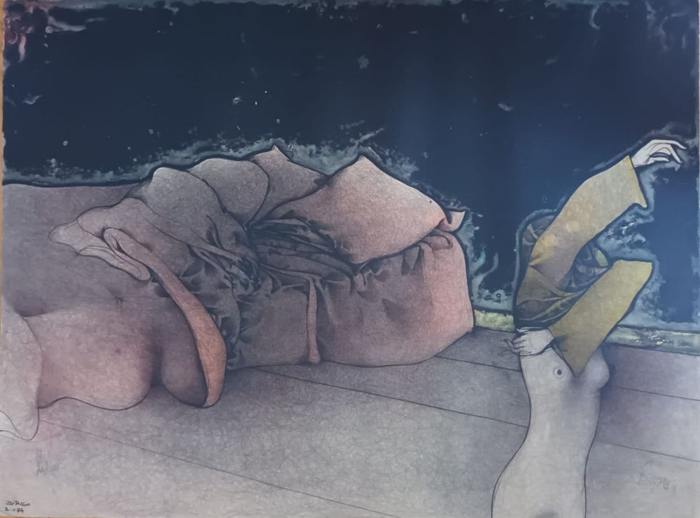 Lithographie INTERESANT Signiert (Neu (gemäss Beschreibung)) in zurich für CHF 750 – mit ...