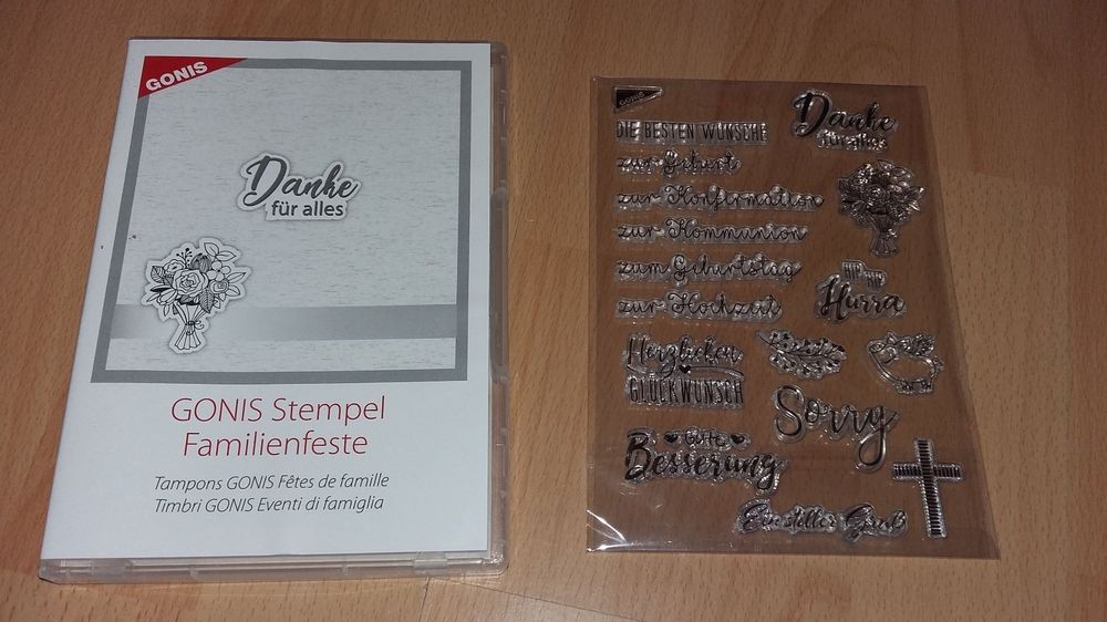 Gonis Stempel Familienfeste NEU & OVP | Kaufen auf Ricardo