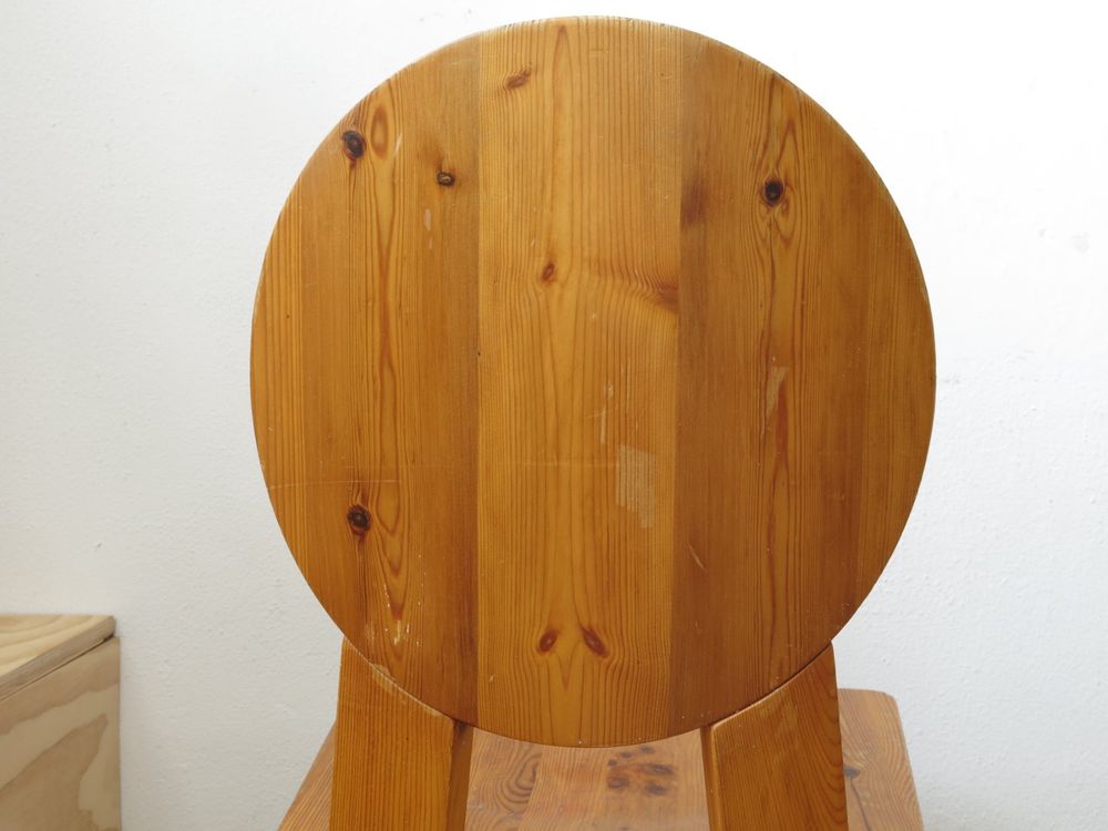 Chaise dossier rond en bois | Kaufen auf Ricardo