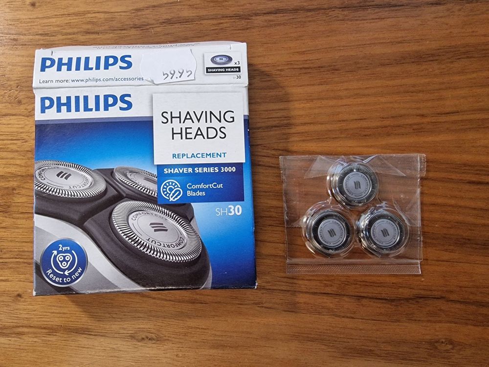 PHILIPS Scherkopf SH30/50 (3 Stück) / Shaving Head (Neuf (Voir ...